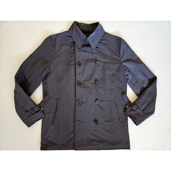 Perry Ellis | Jackets & Coats | Perry Ellis Mens Trench Coat Size S ...